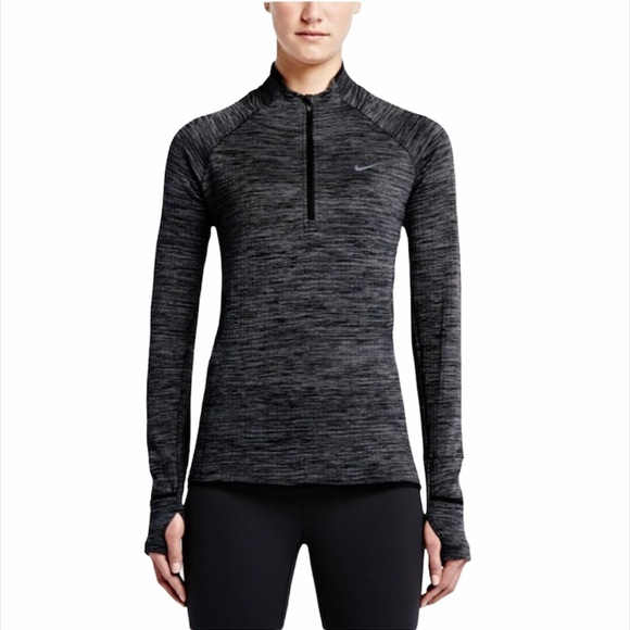 Nike | Tops | Nike Element Sphere 2 Zip Running Top Gray S | Poshmark